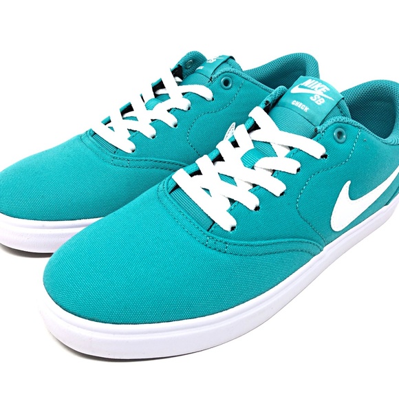 Nike | Shoes | Nike Sb Check Solar Canvas Mens Shoe Green New | Poshmark